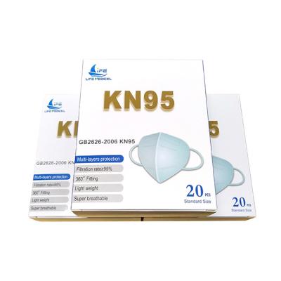 China 5PLY Anti Virus Melt Blown Fabric GB2626 KN95 Medical Mask for sale