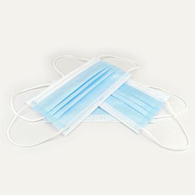 China Anti COVID-19 Type IIR 3layers Dust Proof Disposable Medical Surgical Face Mask Non-Woven for sale