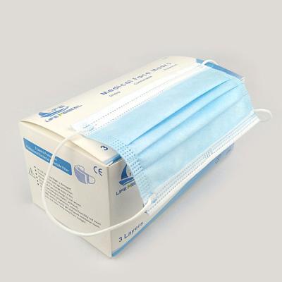 China EN14683:2019 Non Woven BFE 95% Medical Breathing Mask for sale