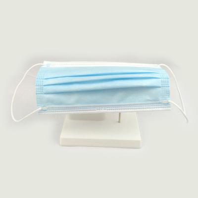China Blue 3ply Melt Blown ISO Dust Proof Type IIR Medical Face Mask for sale