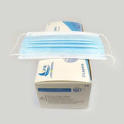 China Blue FFP2 FFP3 Melt Blown Water Proof Type I Medical Face Mask for sale