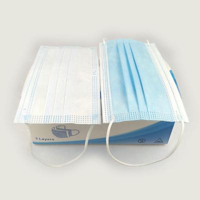 China Disposable Waterproof Anti Virus EN14683 Medical Mouth Mask for sale