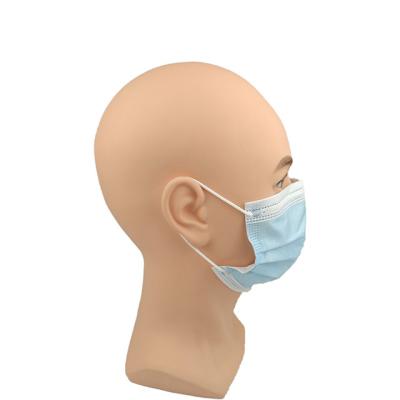 China BFE 98% Blue Color Anti Virus ISO Type I Medical Face Mask for sale