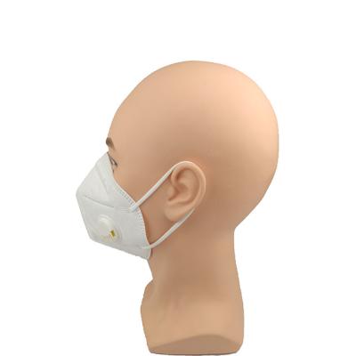 China China Supplier White Color Workshop Melt Blown Fabrics KN95 Face Mask With CE for sale