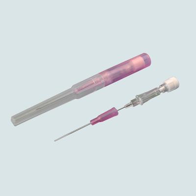 China Purple EO Gas Sterile 26G 19mm Disposable IV Cannula With Wings for sale