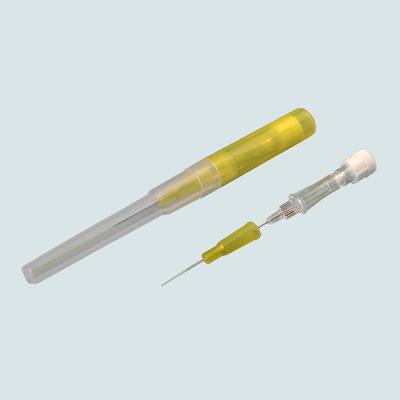 China Disposable Flow Rate 300ml/Min Non Toxic 14G Yellow IV Cannula for sale