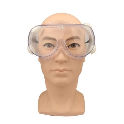 China 4 One Way Air Vents Polycarbonate Medical Protective Goggles for sale