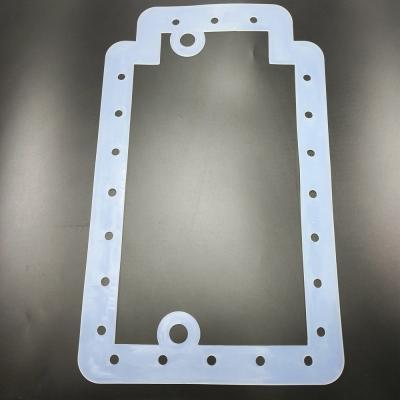 China Water Sealing Silicone Rubber Sealing Washer TPR TPU Transparent Rectangular Rubber Gasket Seal for sale