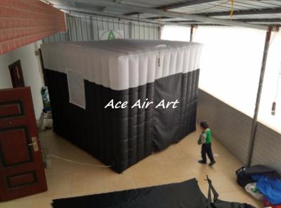 China cheap wedding birthday party use inflatable black backdrop photo booth for sale for sale