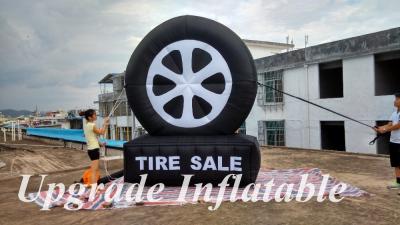 China custom hot sale giant advertising inflatable tire balloon for sale for sale