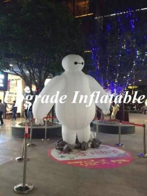 China New Popular Item Customized Big Hero 6 Cartoon Inflatable Baymax Mascot For Advertising or Yard ,Street Decoration for sale