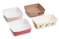 China Disposable Fried Chicken / Hamburger Box Machine With PLC Program Control for sale