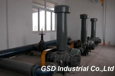 China Dynamic balanced, Oil - free delivered  sewage treatment blower with three lobe for sale