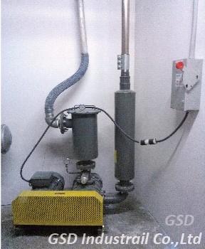 China Vertical Discharge Silencer Tri Lobe Air Roots Blower Low Noise Structure With Simens Motor for sale