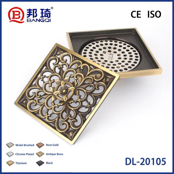 Quality DL-20105 Brass Floor Drain for sale