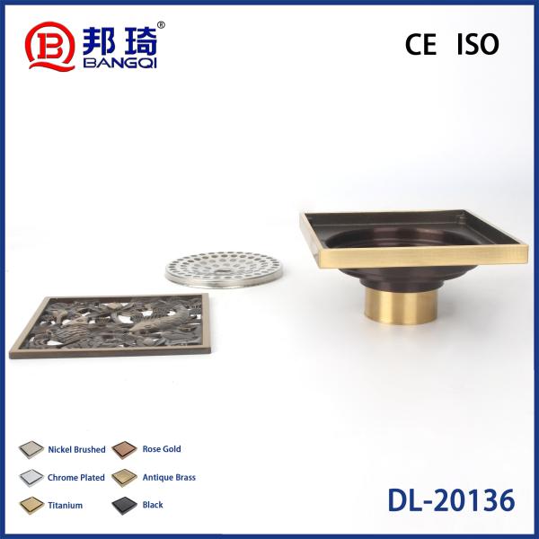 Quality DL-20136 Brass Floor Drain for sale