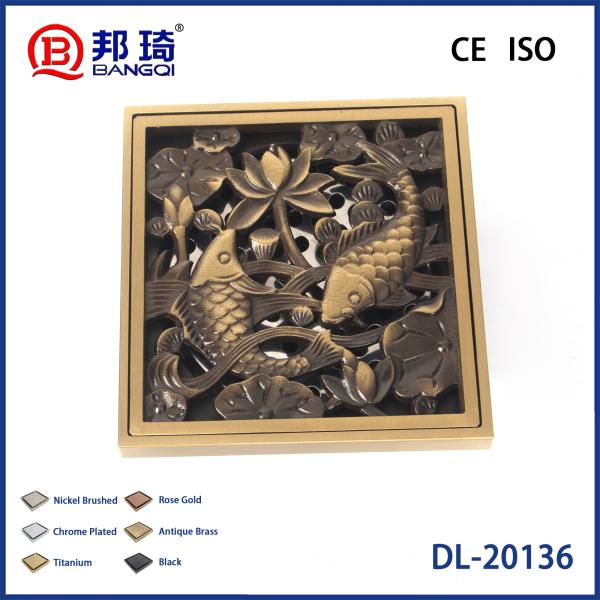 Quality DL-20136 Brass Floor Drain for sale