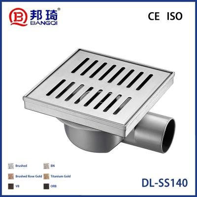 China DL-SS140 European Stainless Steel Floor Drain for sale
