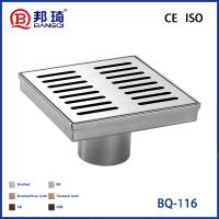 Quality BQ-116 American Stainless Steel Floor Drain for sale