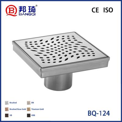 China BQ-124 American Stainless Steel Floor Drain for sale