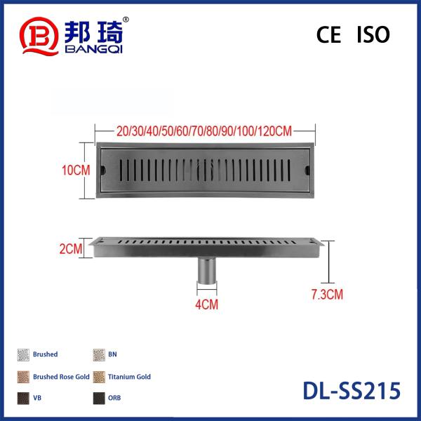 Quality DL-SS215 Stainless Steel Floor Drain for sale
