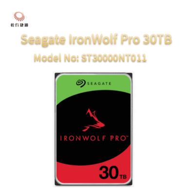 China Seagate IronWolf Pro 30TB Model No: ST30000NT011 for sale