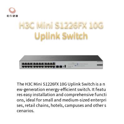 China H3C Mini S1226FX 10G Uplink Switch Energy-saving Green Switch for sale