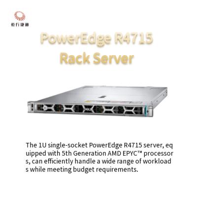 China PowerEdge R4715 1U Single-Socket Server Powered by 5th Generation AMD EPYC Processors for sale