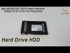 Un SSD a piastra fixa de 480 Go 6 Gbps 2,5 Zoll