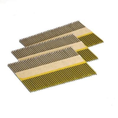 China 28 Degree 2.8*60mm Smooth Shank D Head Galvanized Paper Strip Nails for sale