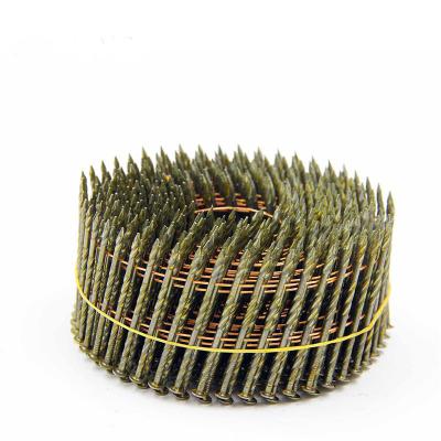 China 15 Graad 2.3mm*57mm Vlakke Hoofd/Gecontroleerde Hoofd Gegalvaniseerde de Rolspijkers van de Schroefsteel Te koop