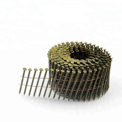 China Diamond Point  Ring/Screw/Smooth Shank Galvanized Pallet Coil Nails for sale
