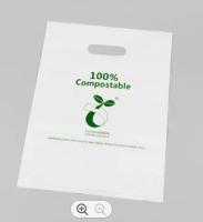 China 5LB Biodegradable Shopping Bag Customized Packaging Shopping Bag Compostable for sale