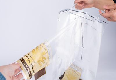 Cina Borsa da pasticceria stampata su misura Borsa da pane di plastica di grandi dimensioni in vendita