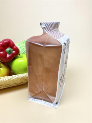 Borsa per baguette di pane riciclabile personalizzata Borsa lunga traspirante con manico piatto