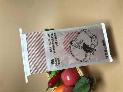 Cina Borsa per baguette di pane riciclabile personalizzata Borsa lunga traspirante con manico piatto in vendita