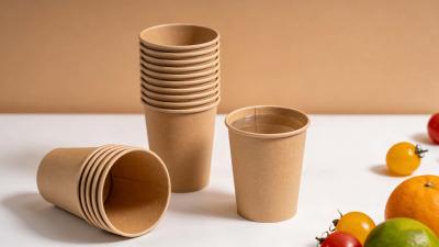 China Customize Cup for Hot or Cold Drinks Kraft Cup for sale