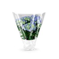 China Customizable foldable plastic vase bag for flowers for sale