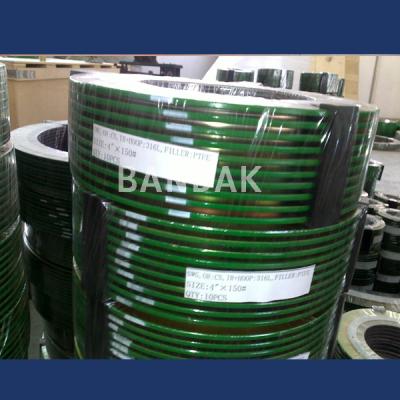 China Spiral Wound Gasket with inner ring and outer ring for power plant for sale