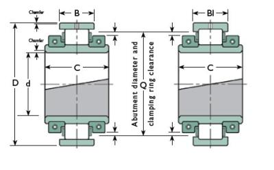 China 01B608-170M, 01B608-170M bearing, 01B608-170M split roller bearing for sale