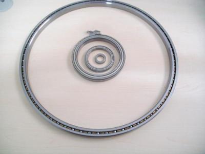China KB075AR0 thin section bearing GCr15 steel material, export standard wooden case for sale
