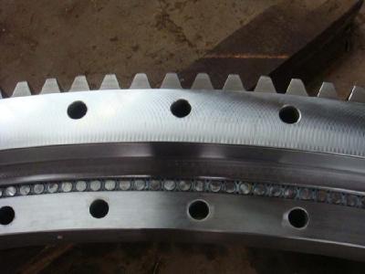 China RKS.21 0741 four-point contact ball slewing bearings,634x840x56mm used for truck equipment for sale