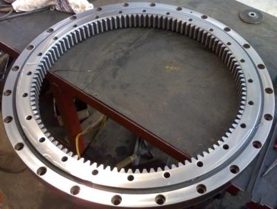 China Four point contact ball slewing bearing RKS.062.25.1534  internal gear 1402x1619x68m for sale