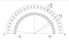 China YRT100 precision rotary table bearing ,100x185x38mm, used in measuring instruments for sale