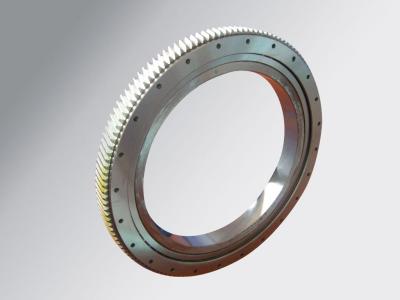 China MTE-145T 4-point contact ball slewing bearing with external teeth,MTE-145T slewing ring for sale