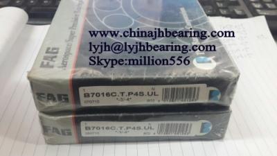 China FAG B7016-C-T-P4S-UL Machine tool main spindle bearing,80x125x22mm,P4 Grade,stock for sale