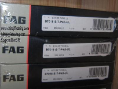 China FAG  B7016-E-T-P4S-UL Machine tool main spindle bearing,80x125x22mm,P4 Grade,stock for sale