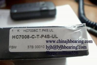 China HC7008-C-T-P4S-UL main spindle bearing 40x68x15 mm,P4 Grade with ceramic ball,stock for sale