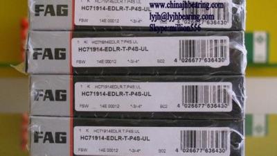 China HC71914-EDLR-T-P4S-UL angular contact ball bearing 70x100x16mm,With O rings 25°,stock for sale