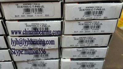 China XCS7003-C-T-P4S-UL Angular contact Ball Bearing 17x35x10mm,ceramic ball with seal for sale